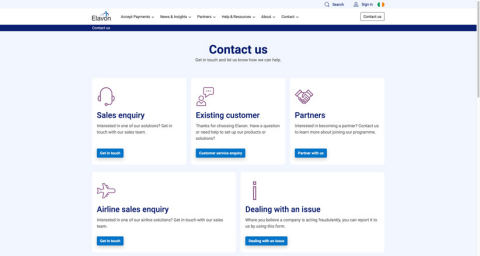 Elavon Contact Us - Elavon Ireland