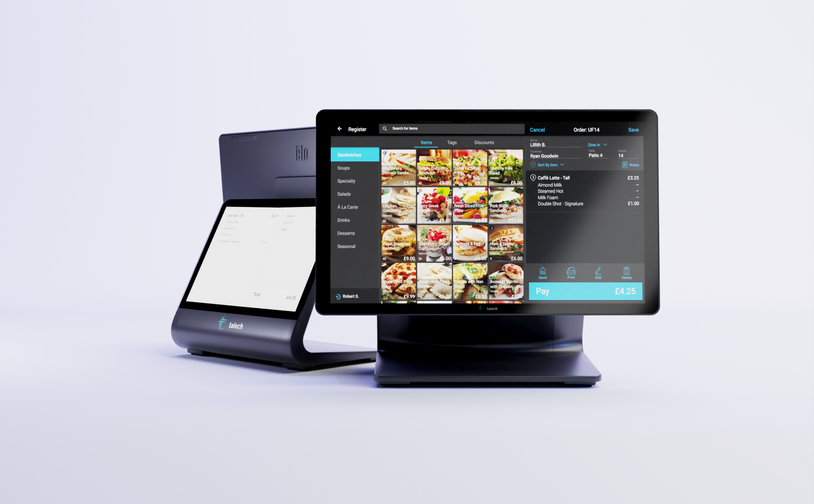 talech for restaurant - Face to Face - Elavon IE